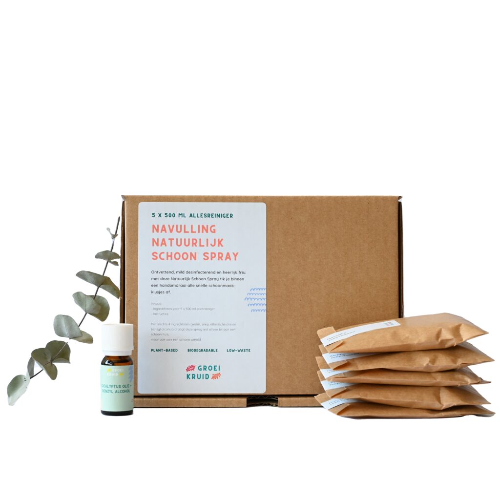 Navulling: Natuurlijk Schoon Spray — Groeikruid